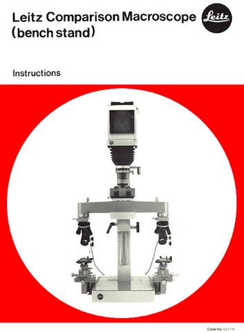 Leitz Microscope Manuals and Brochures - Page 3 of 6